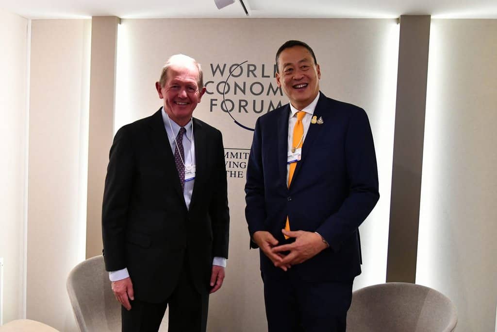 นายกรัฐมนตรีพบปะกับนาย Marcus Wallenberg ประธานบริษัท SAAB และประธาน ...